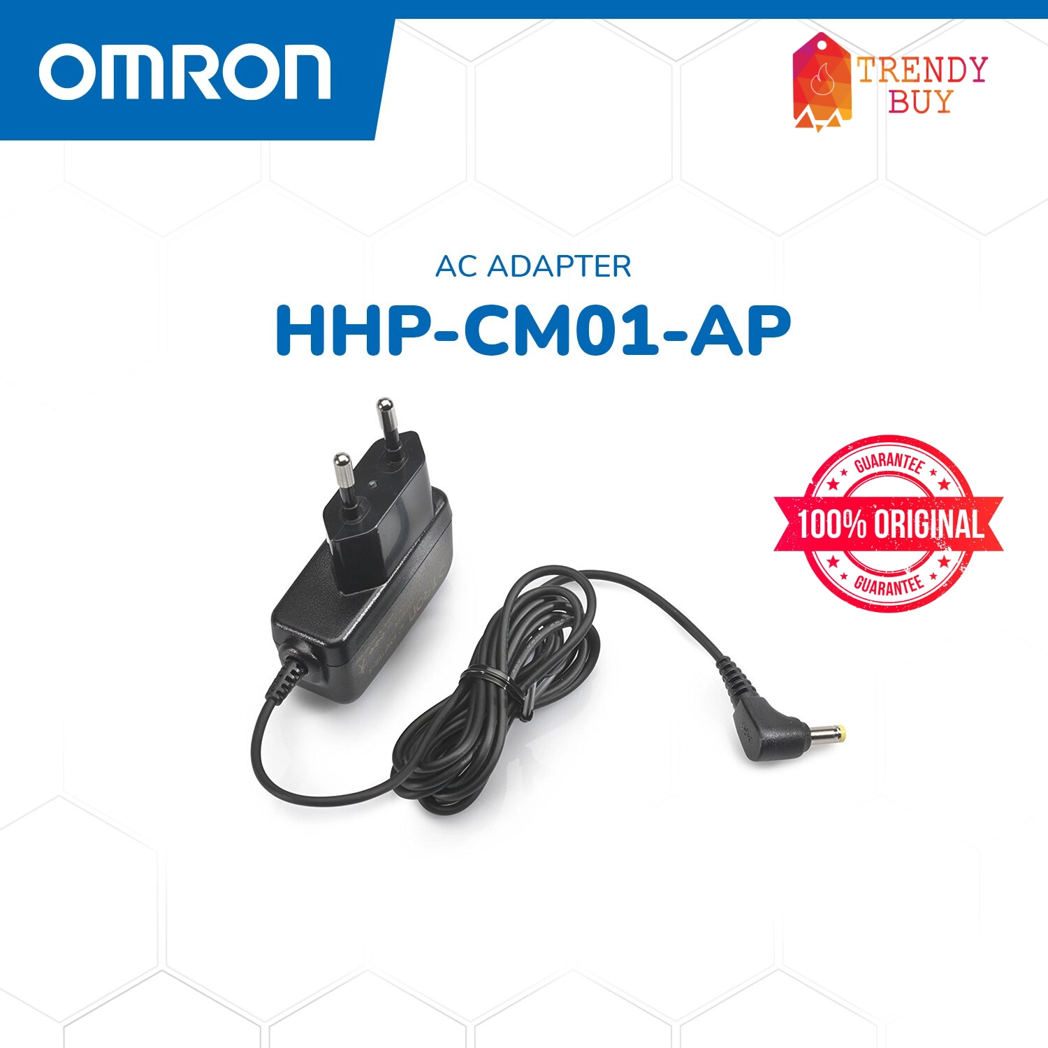 Omron AC Adapter HHP-CM01 For Omron Digital BP Monitor - Charger