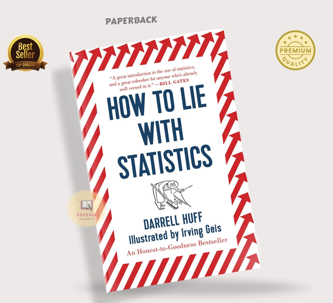 How to Lie with Statistics by Darrell Huff - Premium - Paperback