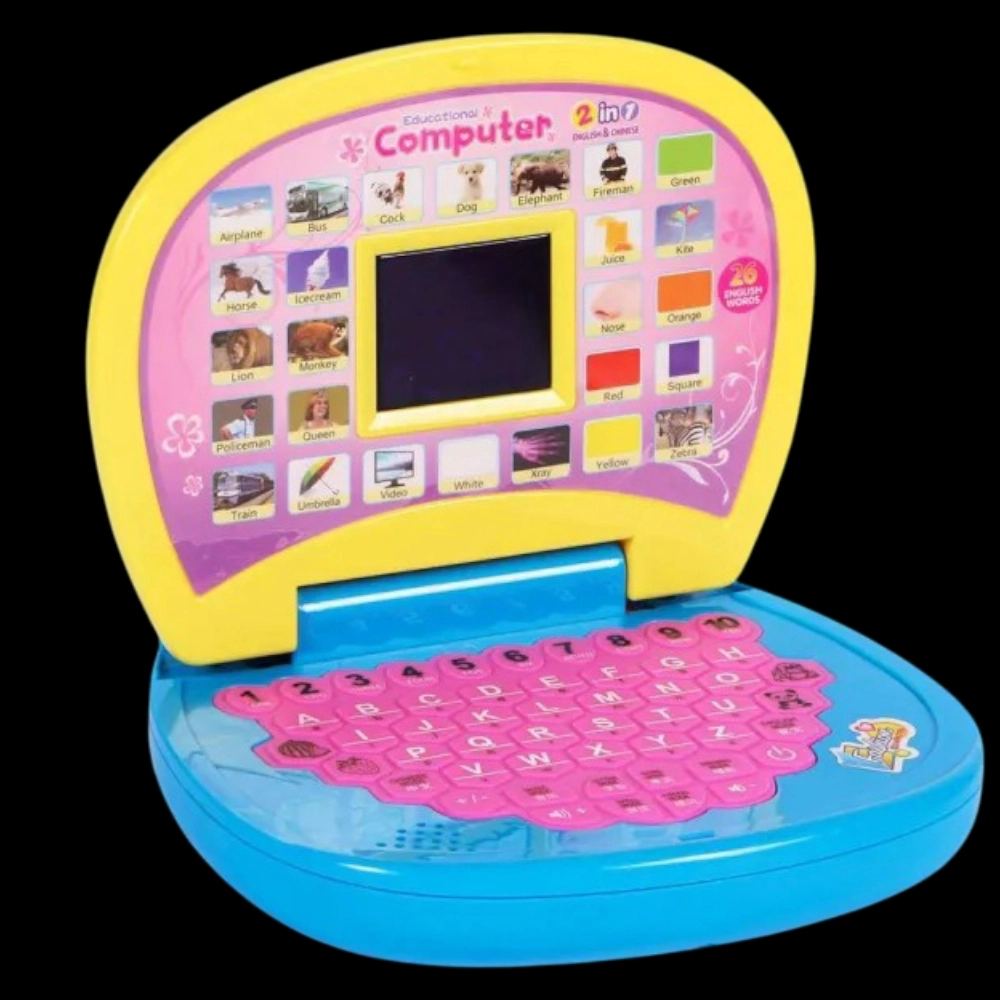 LED Display And Music With Educational Computer And Learning abcd ...