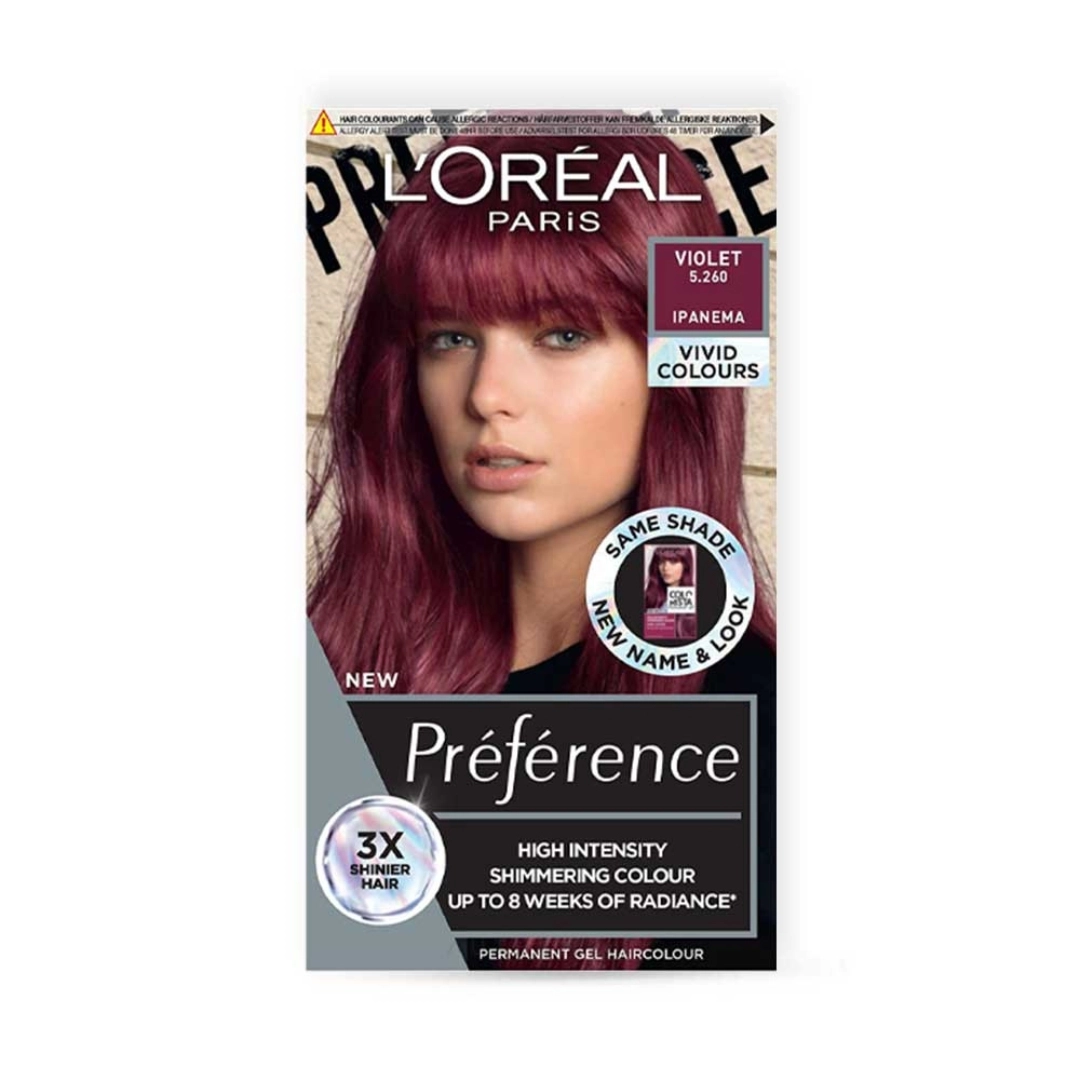Loreal Preference Violet 5.26 Ipnema (Colorista) – Luminous Permanent ...