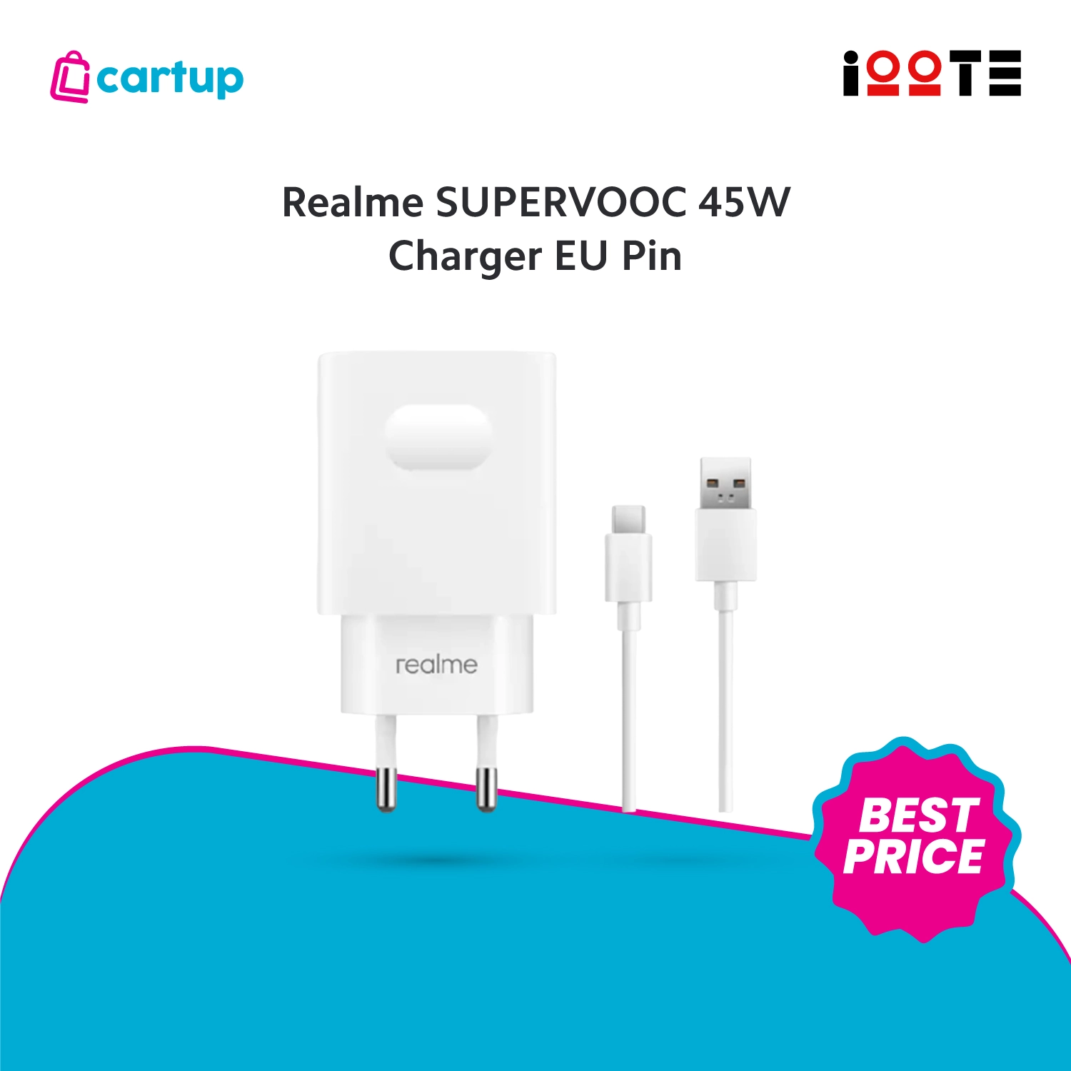 Realme SUPERVOOC 45W Charger EU Pin