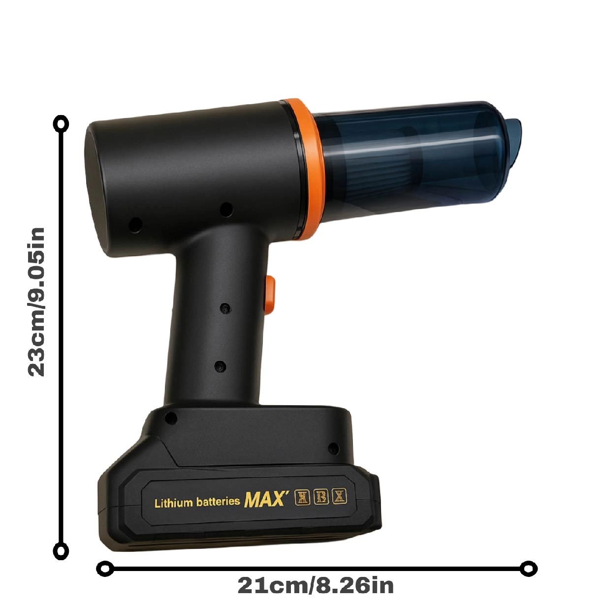 Rechargeable Portable Car Vacuum Cleaner – High Power Handheld with ...