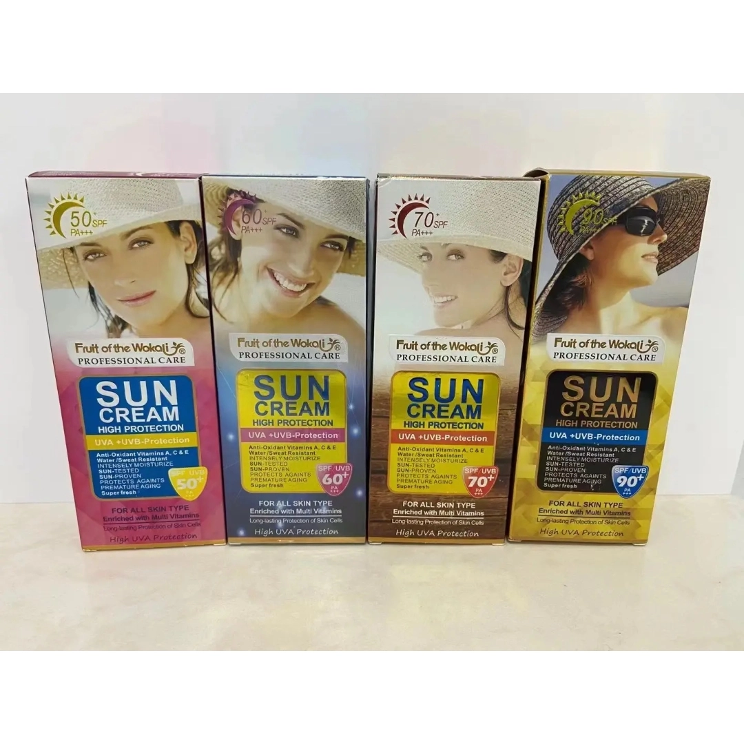 Fruit of the Wokali Professional Care Sun Cream High Protection UVA ...