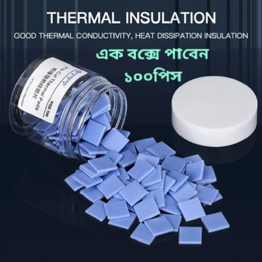 2UUL Pre-Cut Thermal Pads 2 Pcs 12X12X1.5mm Silicone Heat Sink for ...