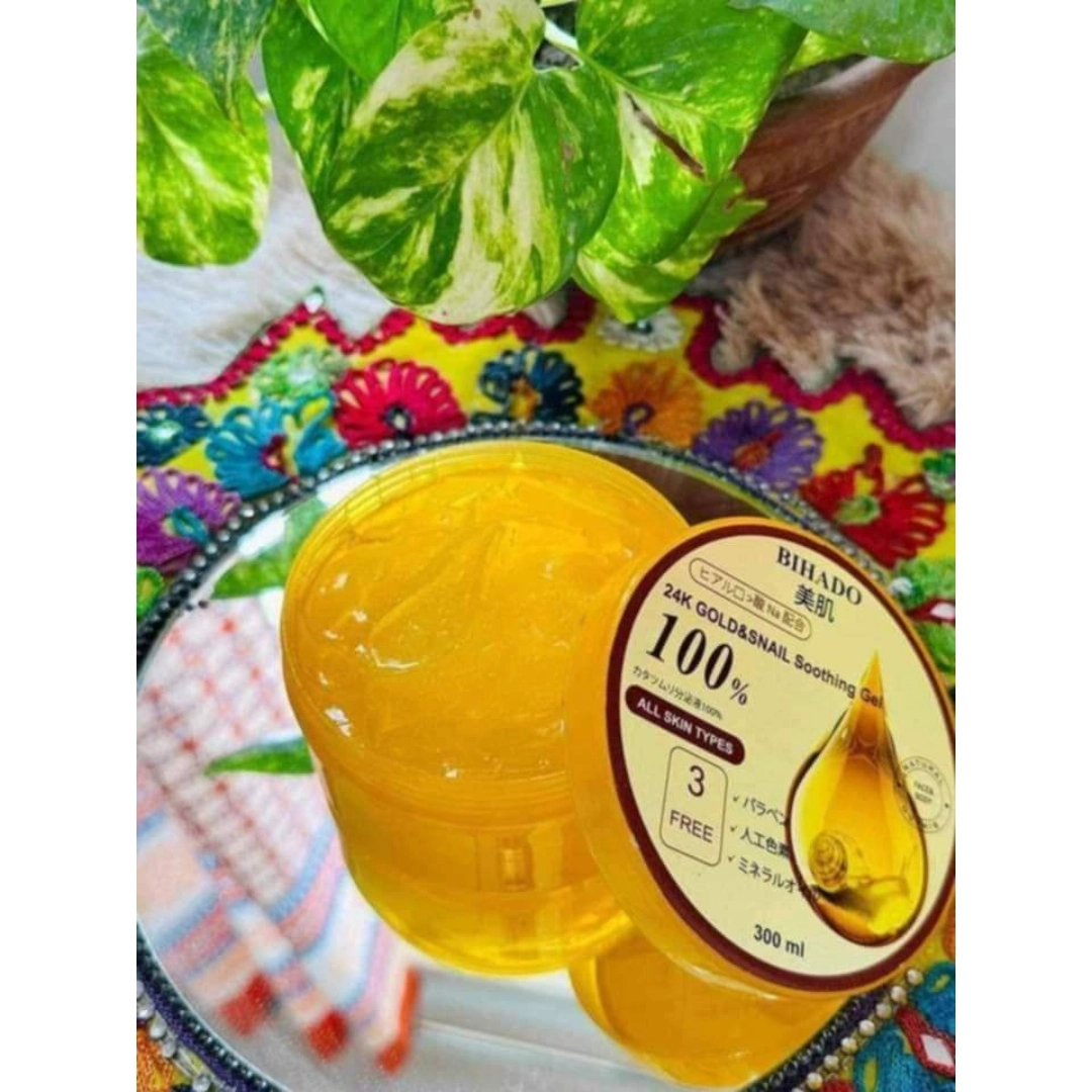 Bihado gold & snail soothing gell special
