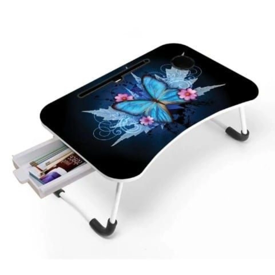 Small Table Foldable Student Simple Computer Desk Cartoon Learning Lazy ...