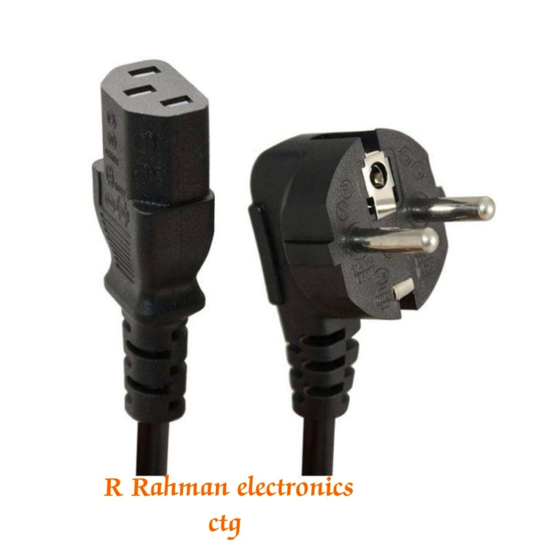 Power Cable 1.5 Meter 2PIN Flat For Computer, Printer - rice cooker-scale