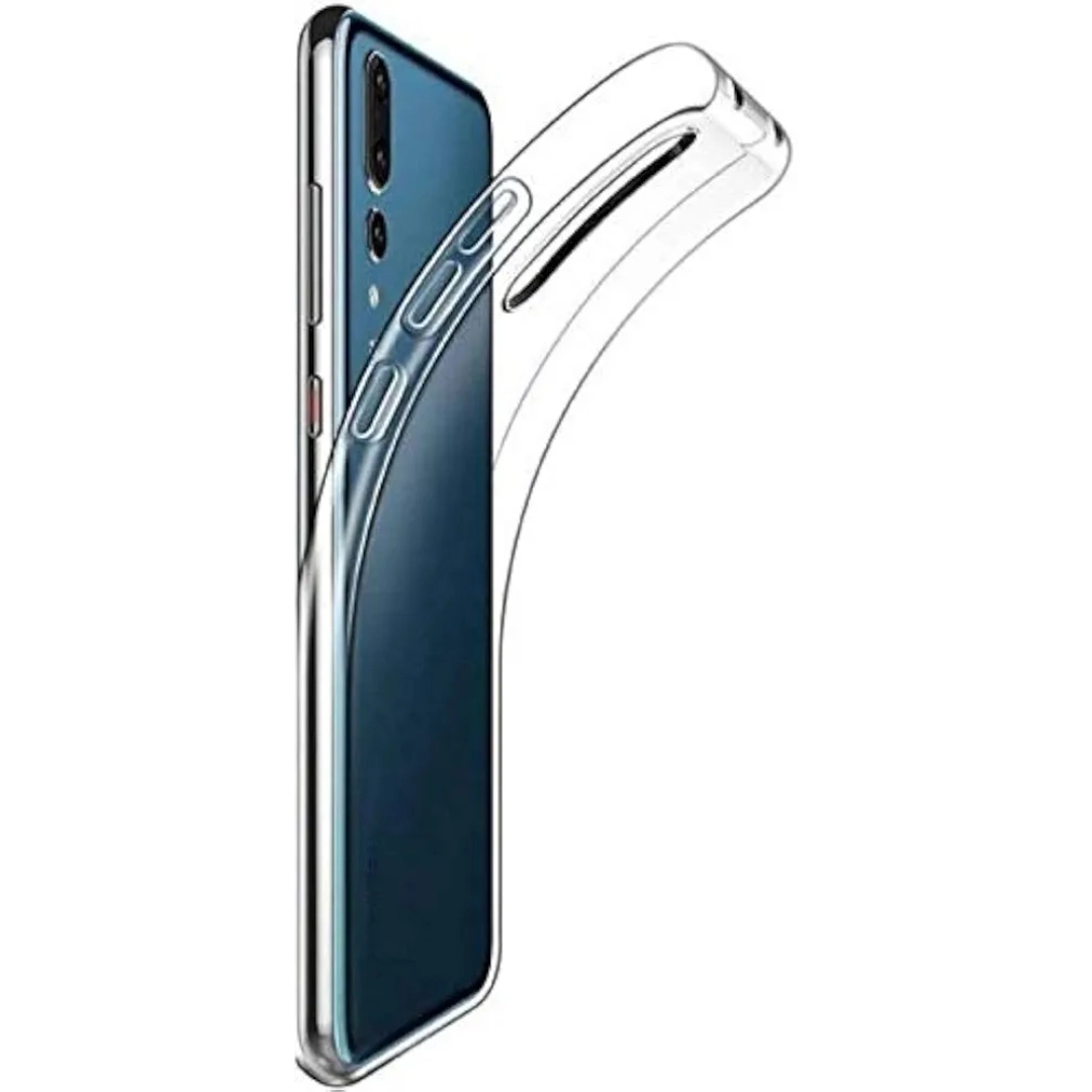 Vivo S1 Flexible Clear Transparent Soft TPU Back Case Cover