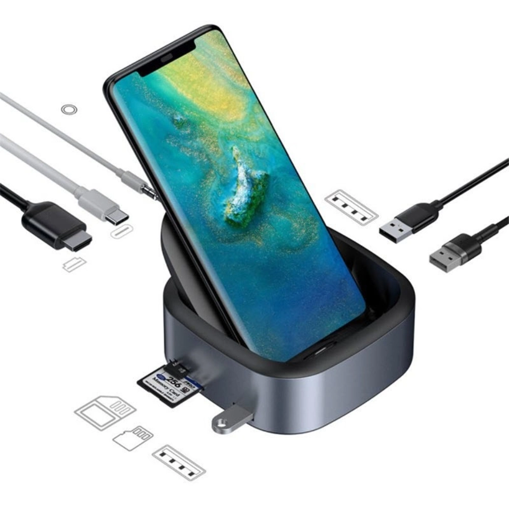 Baseus 8 in 1 Mate Docking Type-C Mobile HUB
