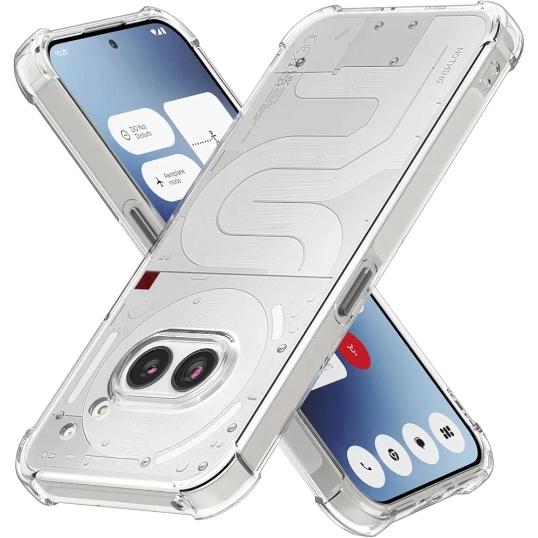 Nothing Phone 2a Transparent Clear Slim Soft Cover Skin Gel TPU Case ...