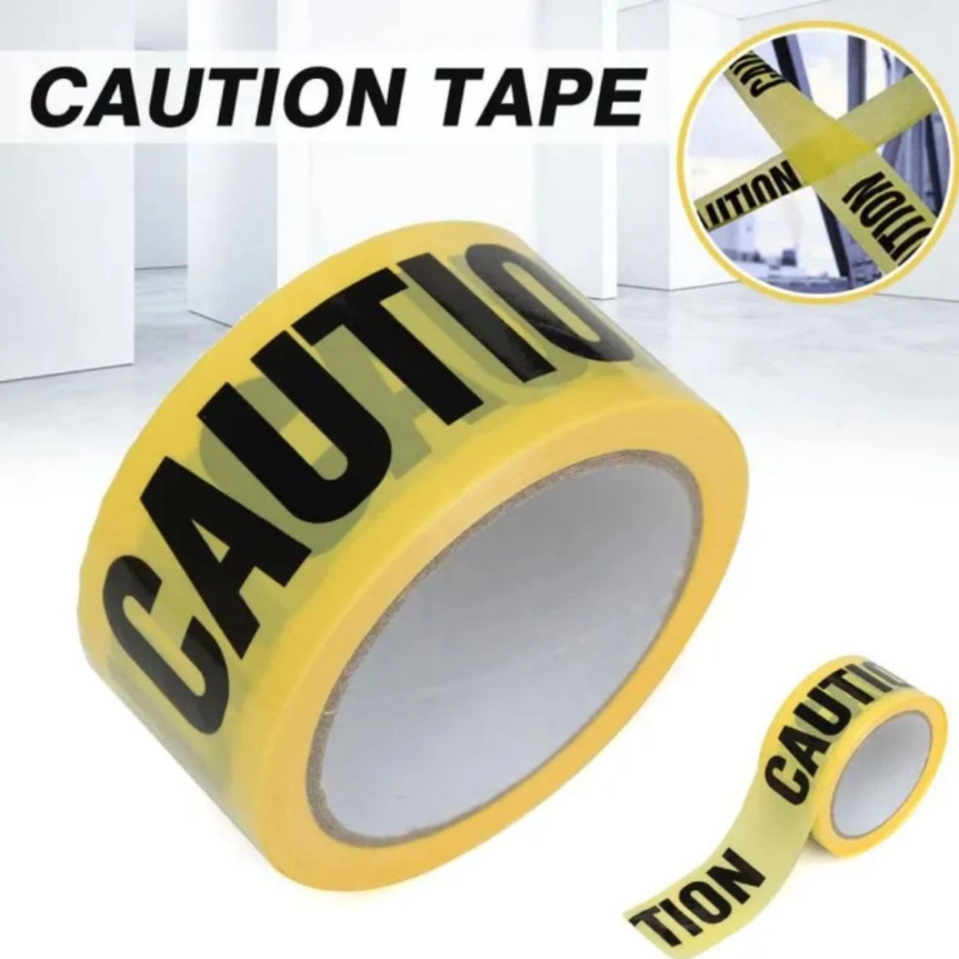 35*7.5 "CAUTION" Tape Used For Construction Area And Others Area -Best ...