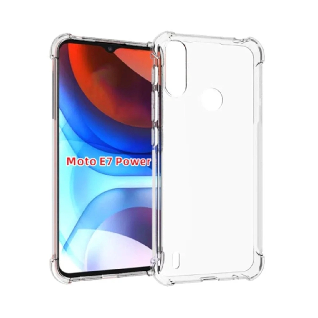 Motorola Moto E7 Pro Transparent Clear Slim Soft Cover Skin Gel TPU ...