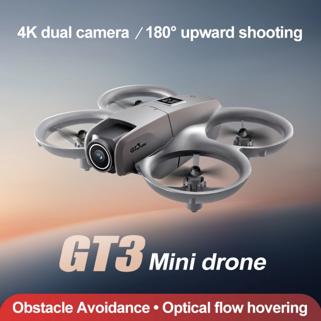 GT3 Mini HD Drone – 4K Dual Camera, Optical Flow, Obstacle Avoidance ...