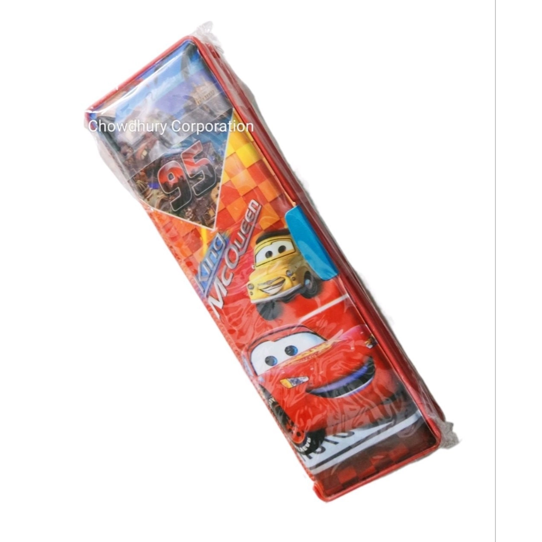 Plastic Pencil & Pen Box Cartoon Design