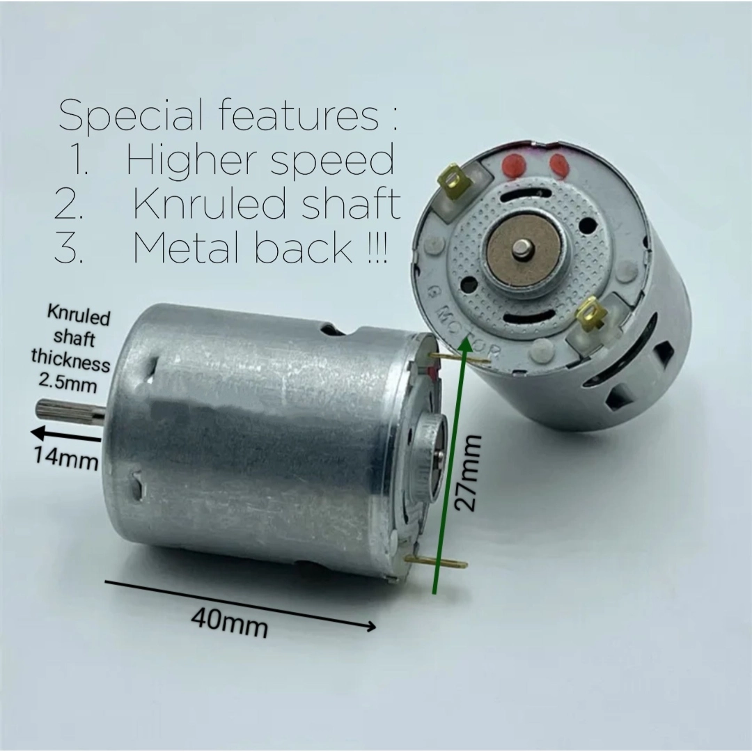 380 Dc Motor High RPM Edition.(6v-12v) limmited stock in BD.