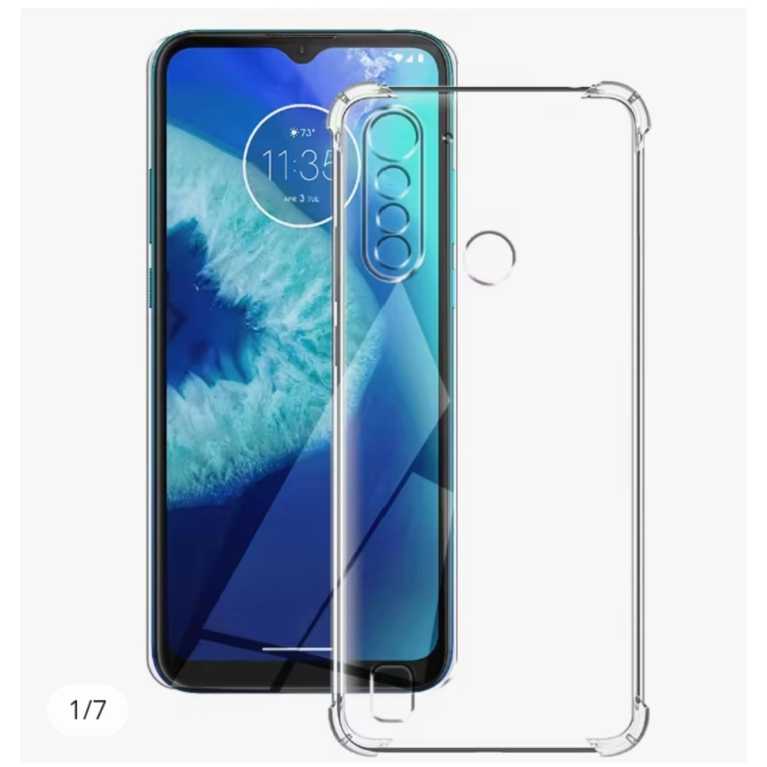 Motorola G8 Power Transparent Clear Slim Soft Cover Skin Gel TPU Case ...