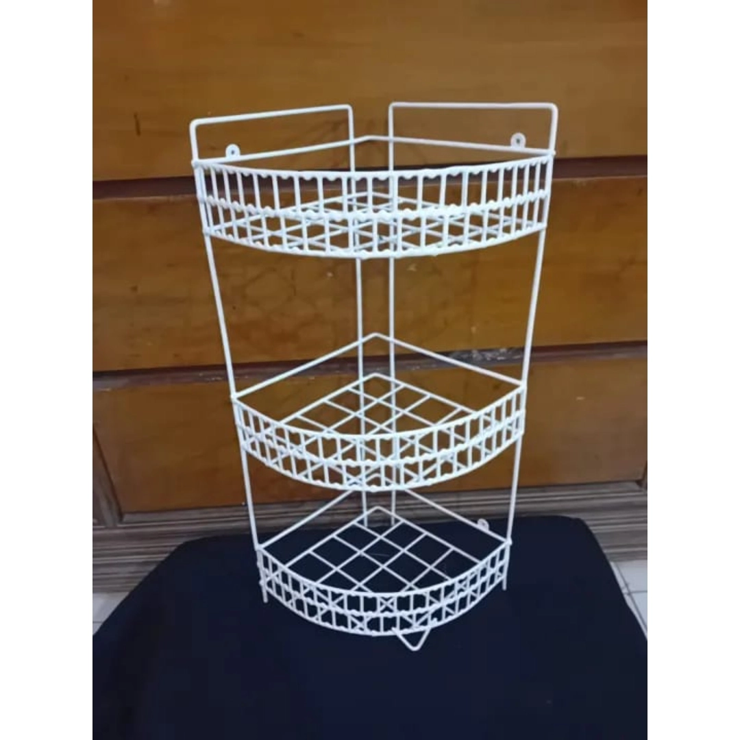 3 Steps Hanging Corner Storage Rack Organizer Maximize Space With 3 ...