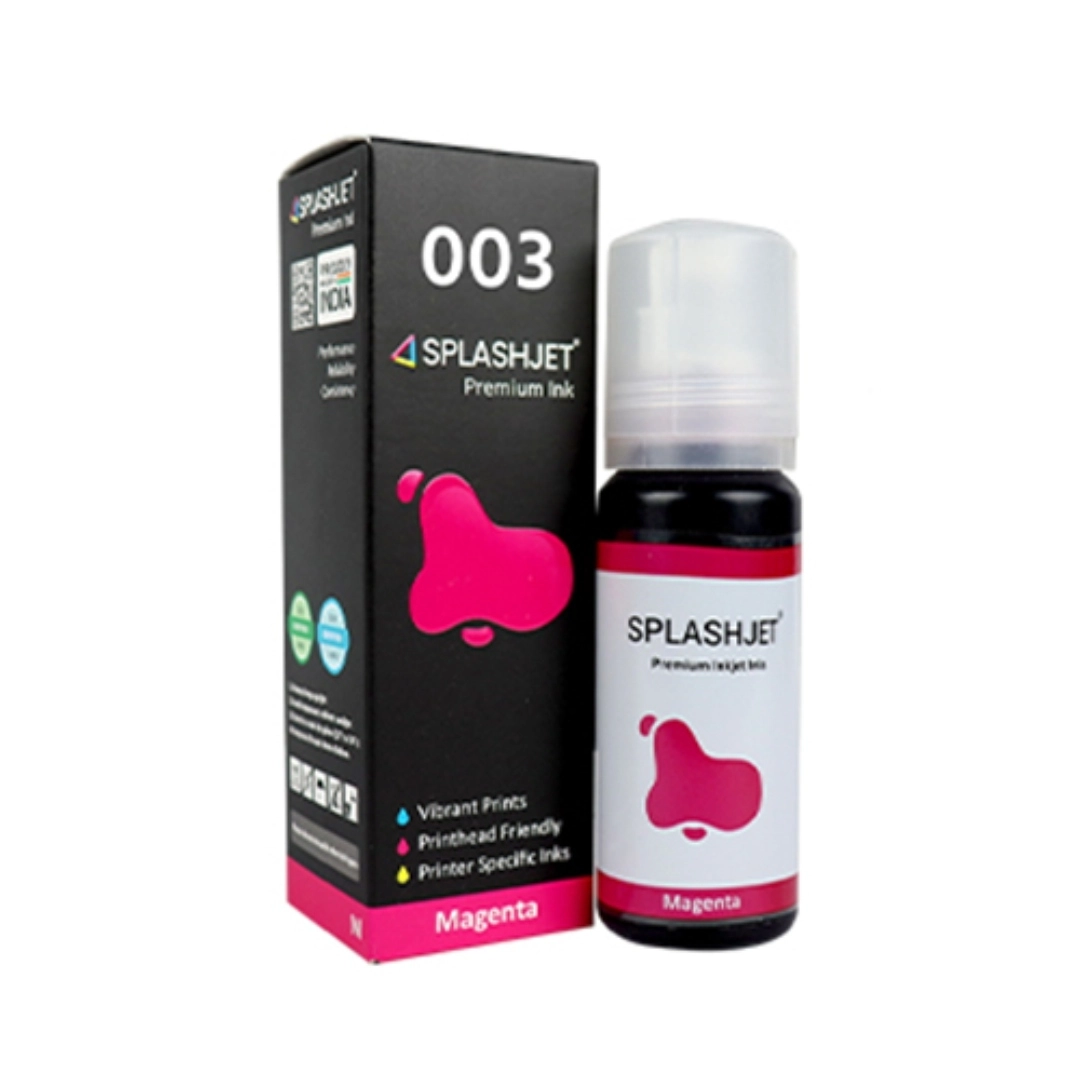 Splashjet 003 Magenta Ink – Ideal for Epson L3110, L3150, L3210, L3250 ...