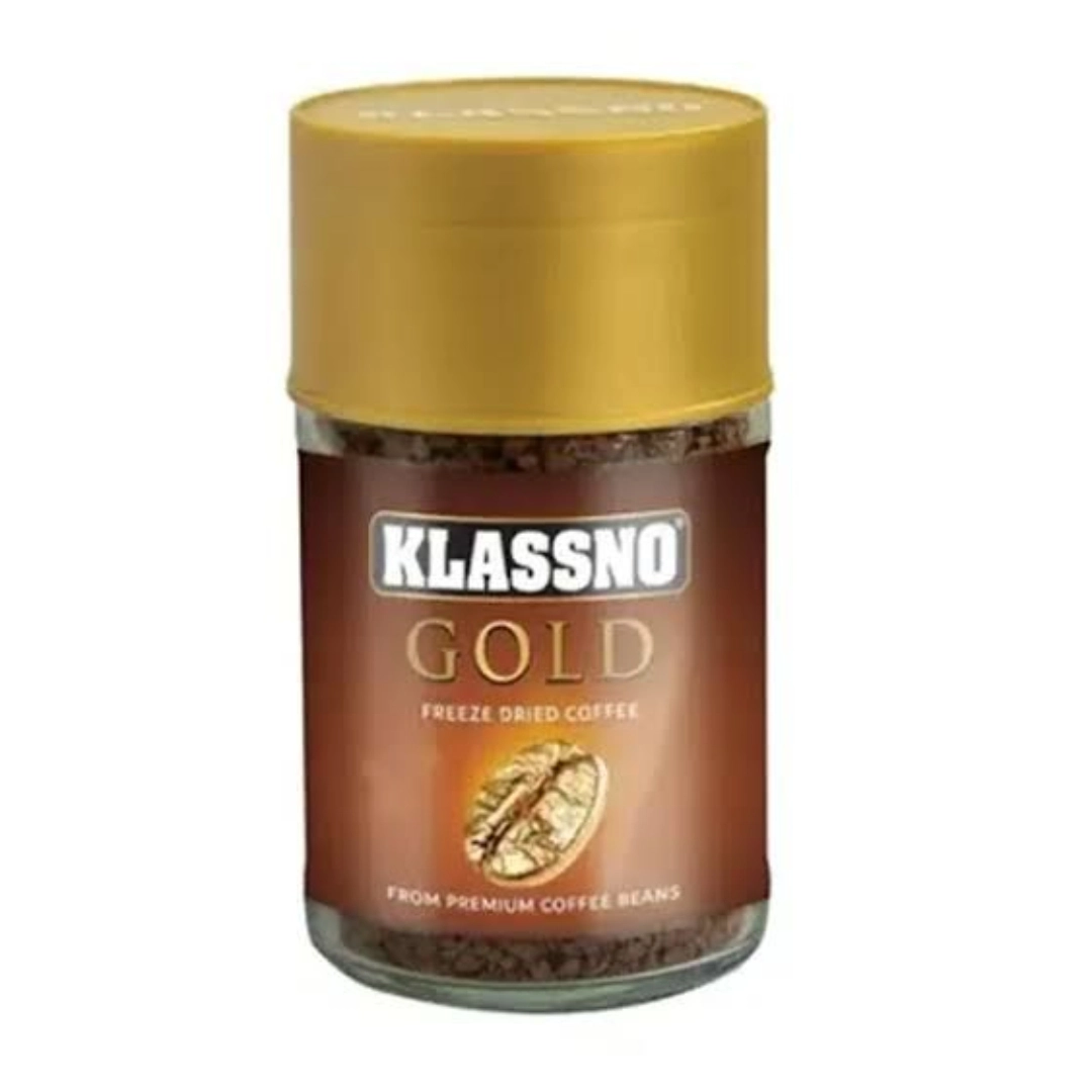 Klassno Gold Freeze Dried Coffee from Premium Beans- 50 gm