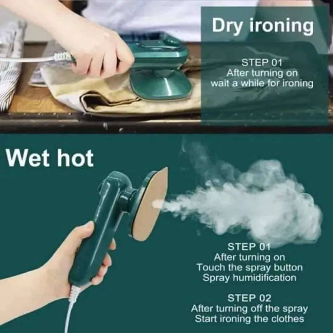 Steamer Machine Portable Wet Dry Steam Iron Ironing Machine For Home ...