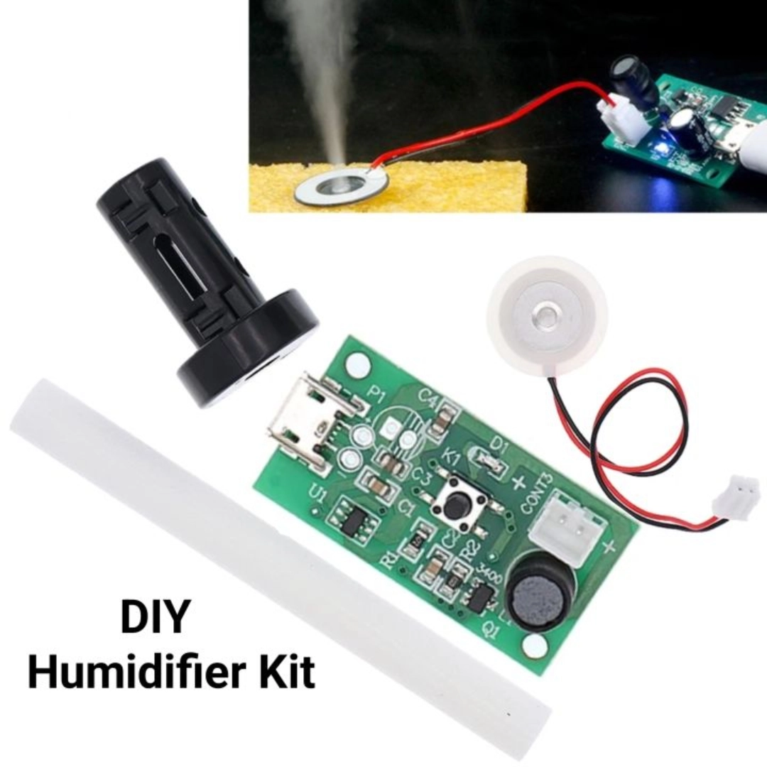 USB 5V Mini Humidifier DIY Kits Mist Maker and Driver Circuit Board ...