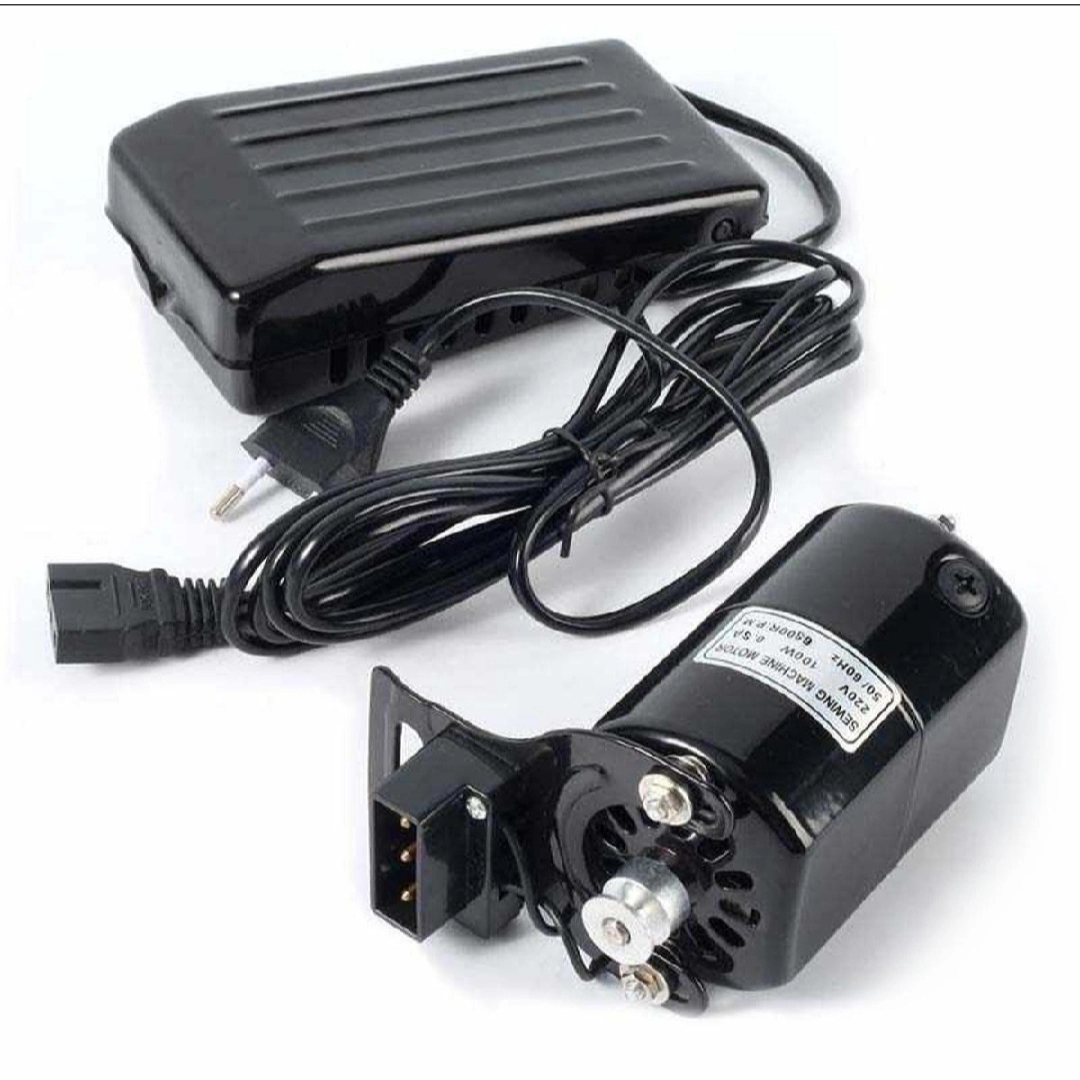 220V 150W Sewing Machine Motor 6500RPM Sewing Motor with Foot Pedal ...