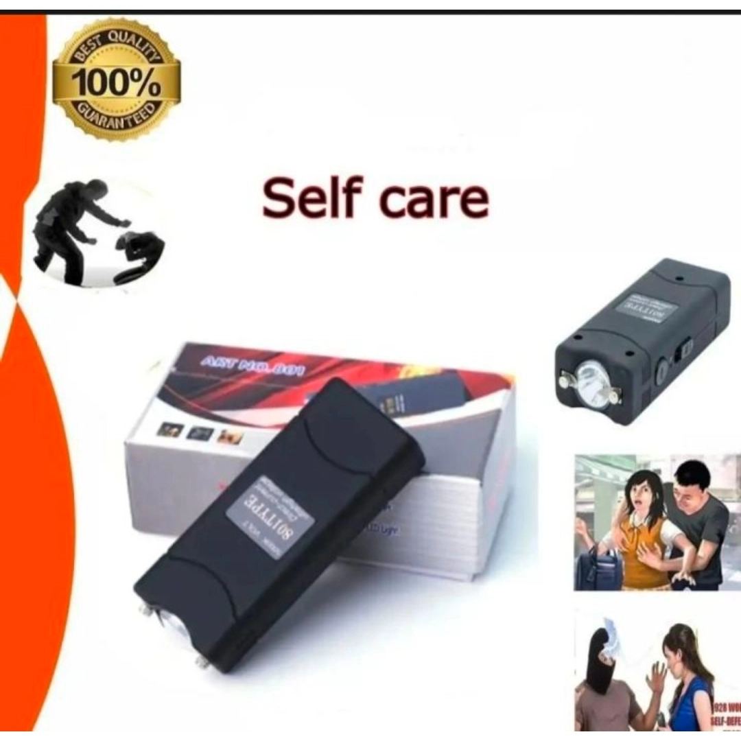 Mini Self Defense Taser 801 Electric Shock & Flashlight