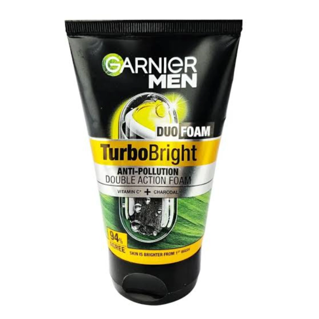 Garnier Men Turbo Bright Brightening Face Wash 100gm