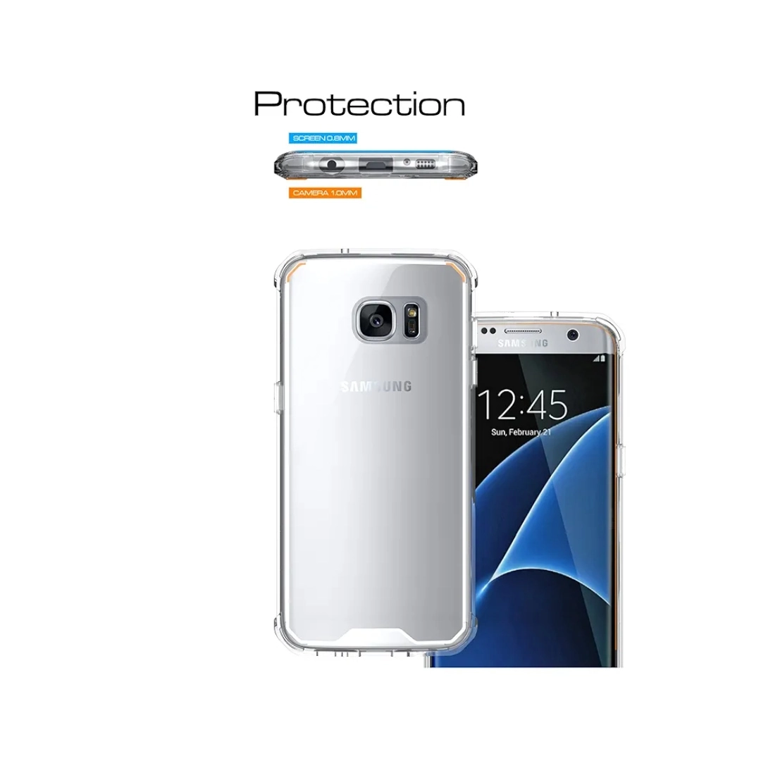 Samsung Galaxy S7 Edge Transparent Clear Slim Soft Cover Skin Gel TPU ...