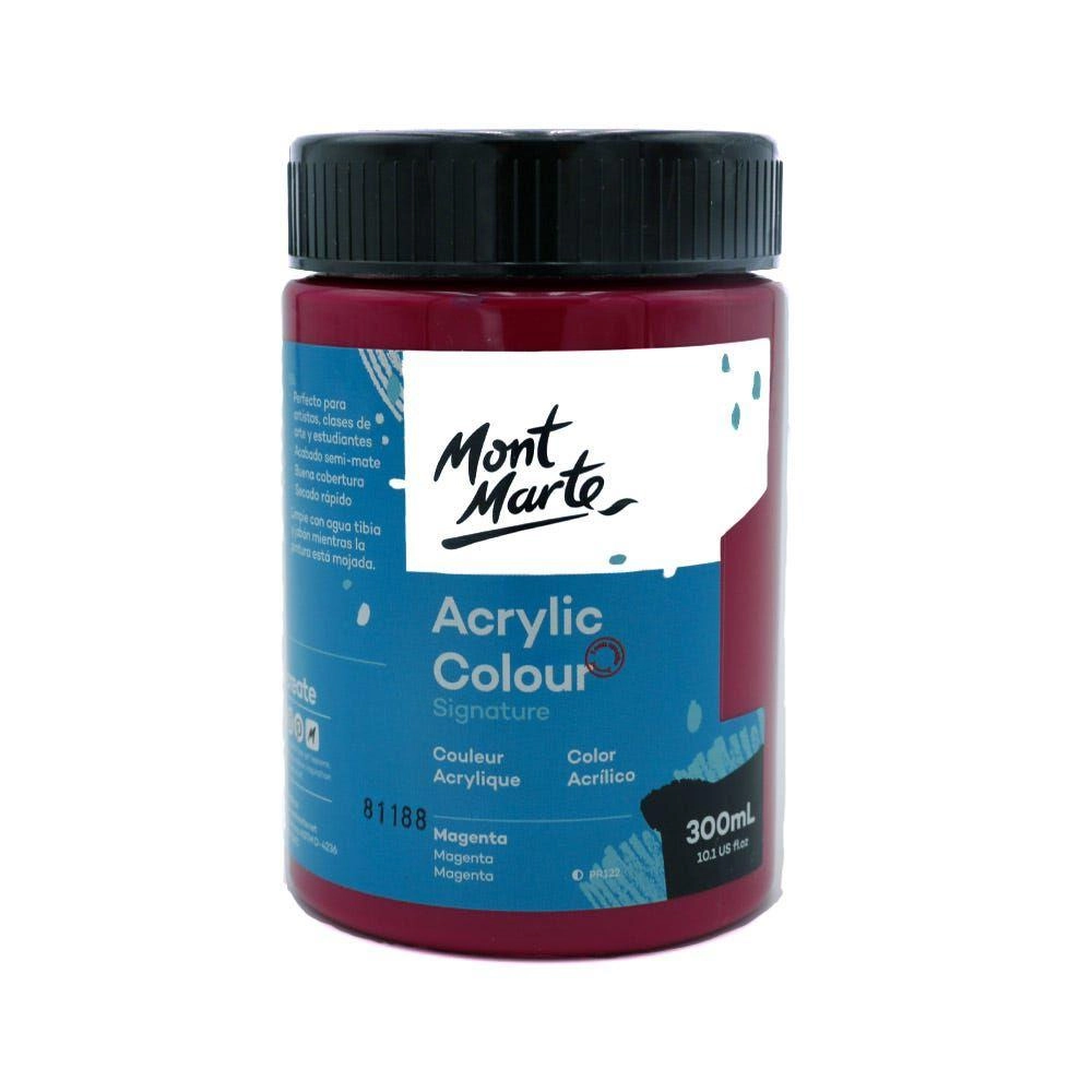 Acrylic Colour Paint Signature 300ml - Magenta Mont Mart