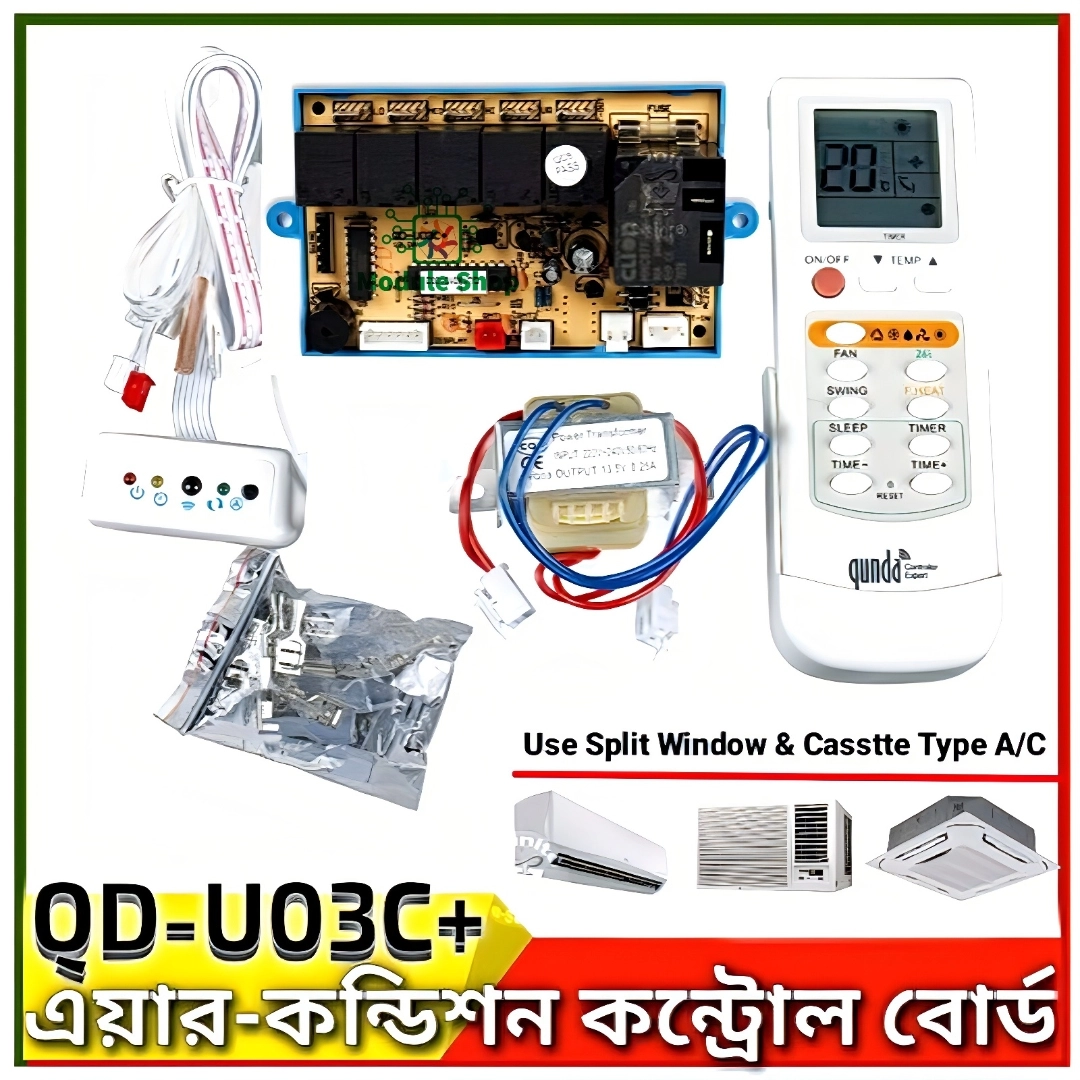 Qunda Qd-U03C+ Universal Air Conditioner Control System Board Timer ...