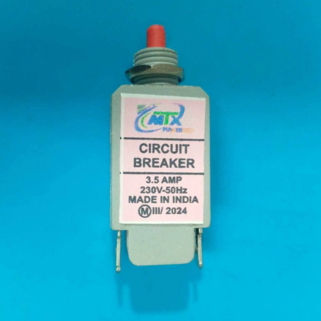 Circuit Breaker 3.5Amp 230V Over Load Protector Reset Blinder Machine ...