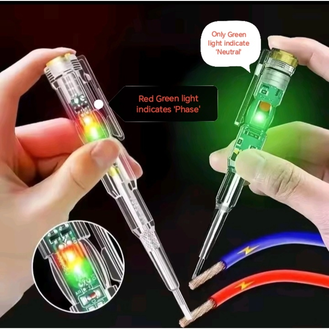 Safety Electrical Intelligent LED Voltage Tester Multifunctional Test ...