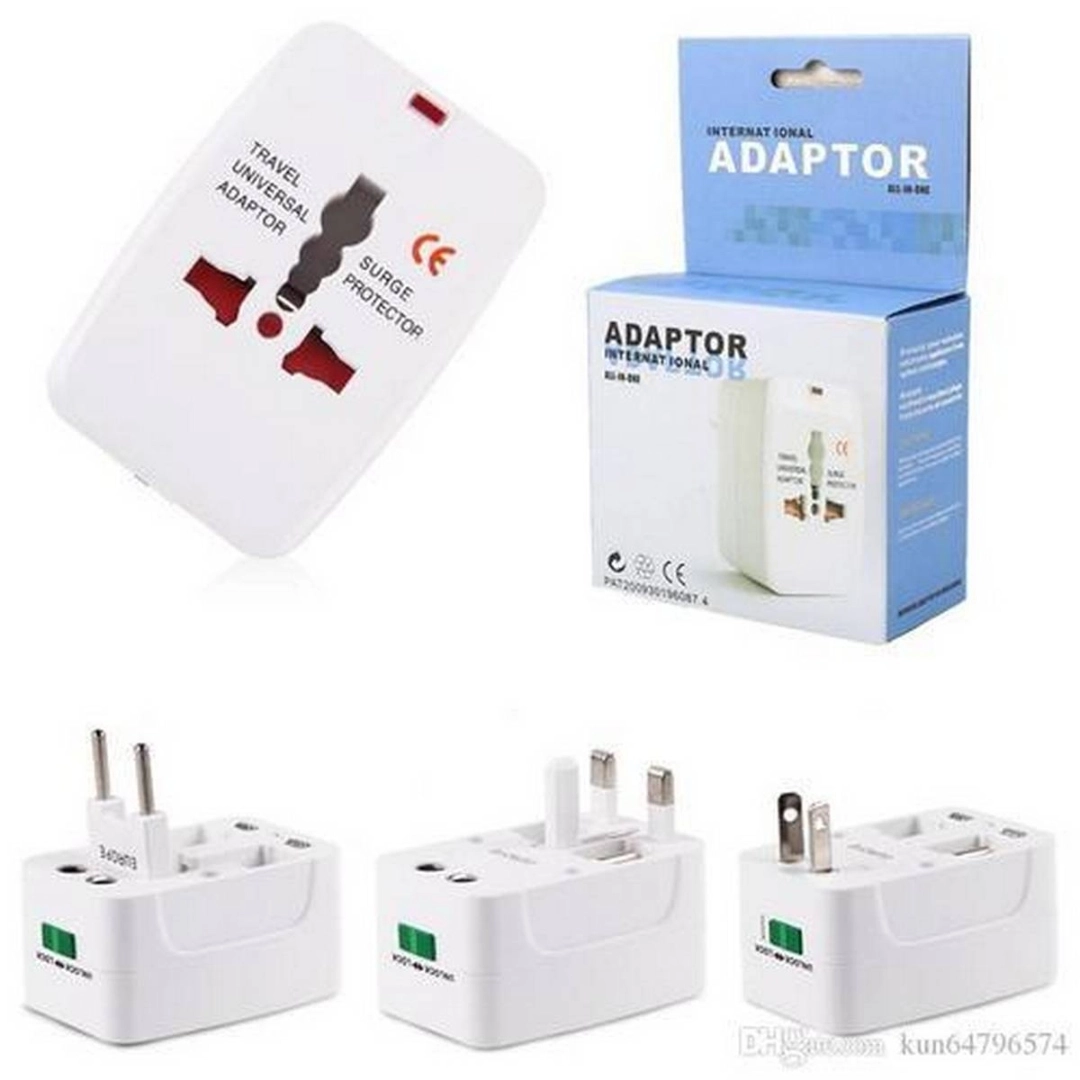 Universal Travel Adaptor With Universal Socket ,Compatible in Over 150 ...