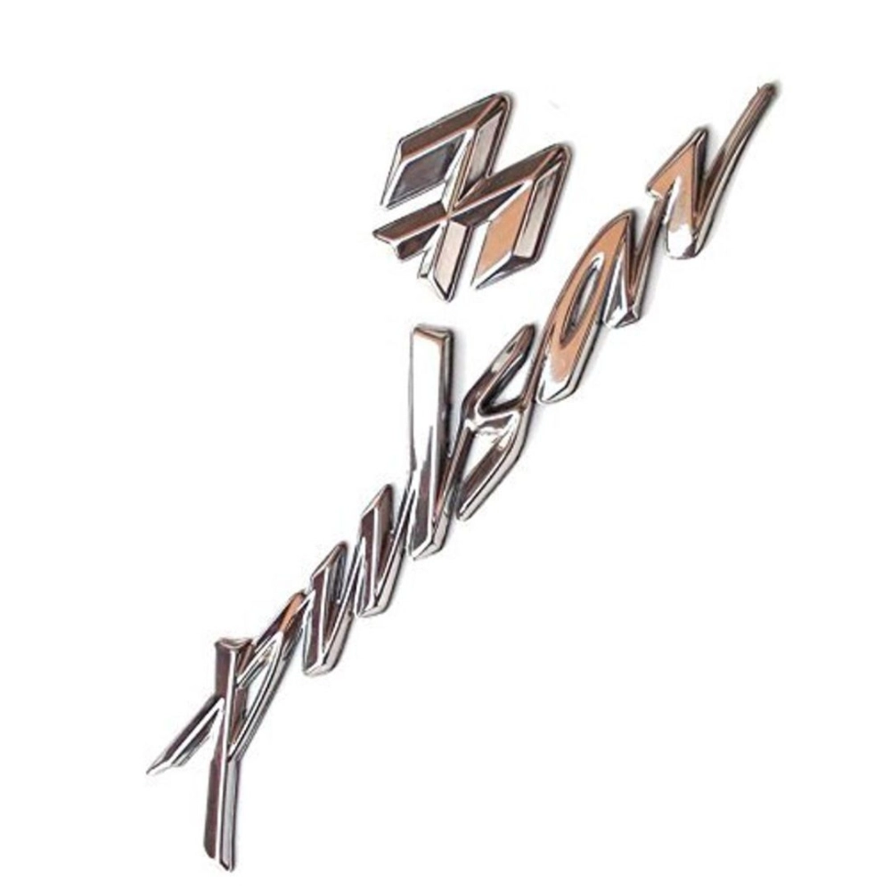 pulser logo metallic silver