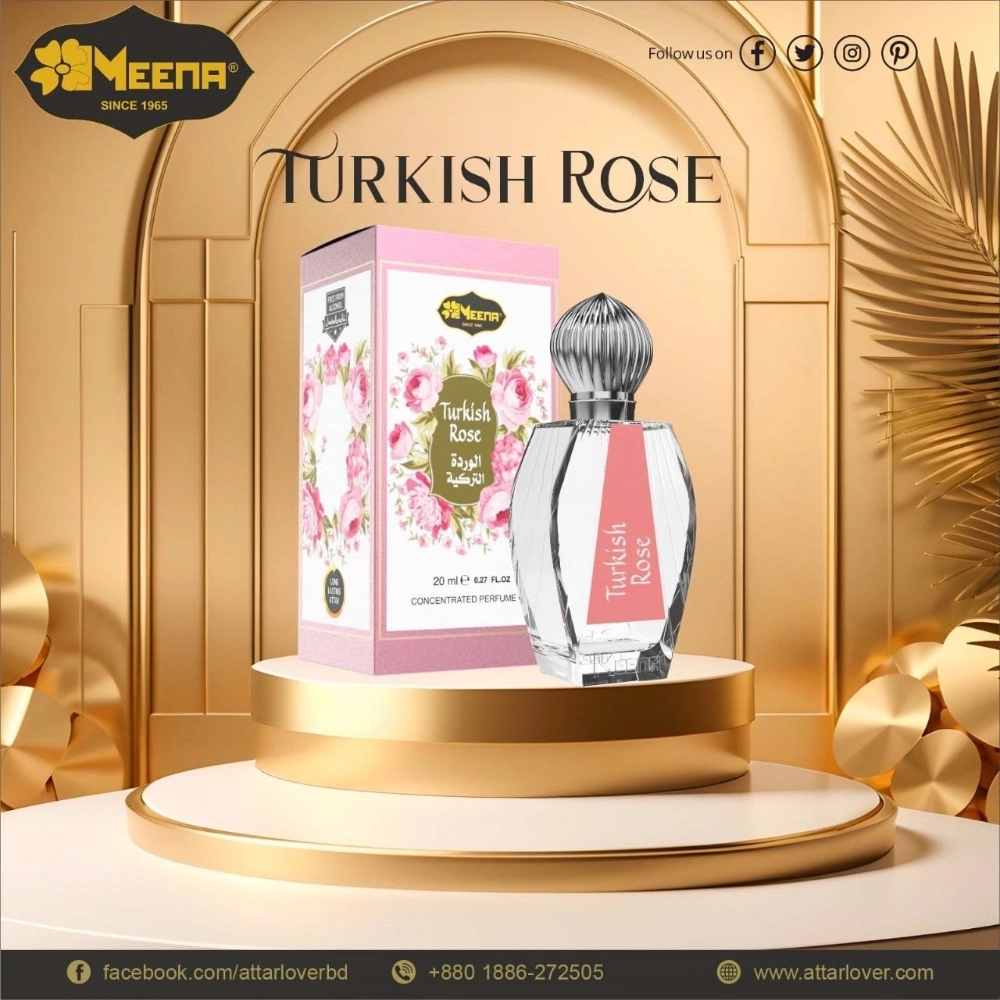 Meena Turkish Rose Atta / Premium Perfume Oil - 20ml