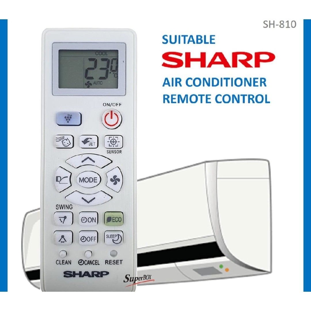 PREMIUM QUALITY AIR CONDITIONER REMOTE CONTROL FOR SHARP AC (HEAVY DUTY)