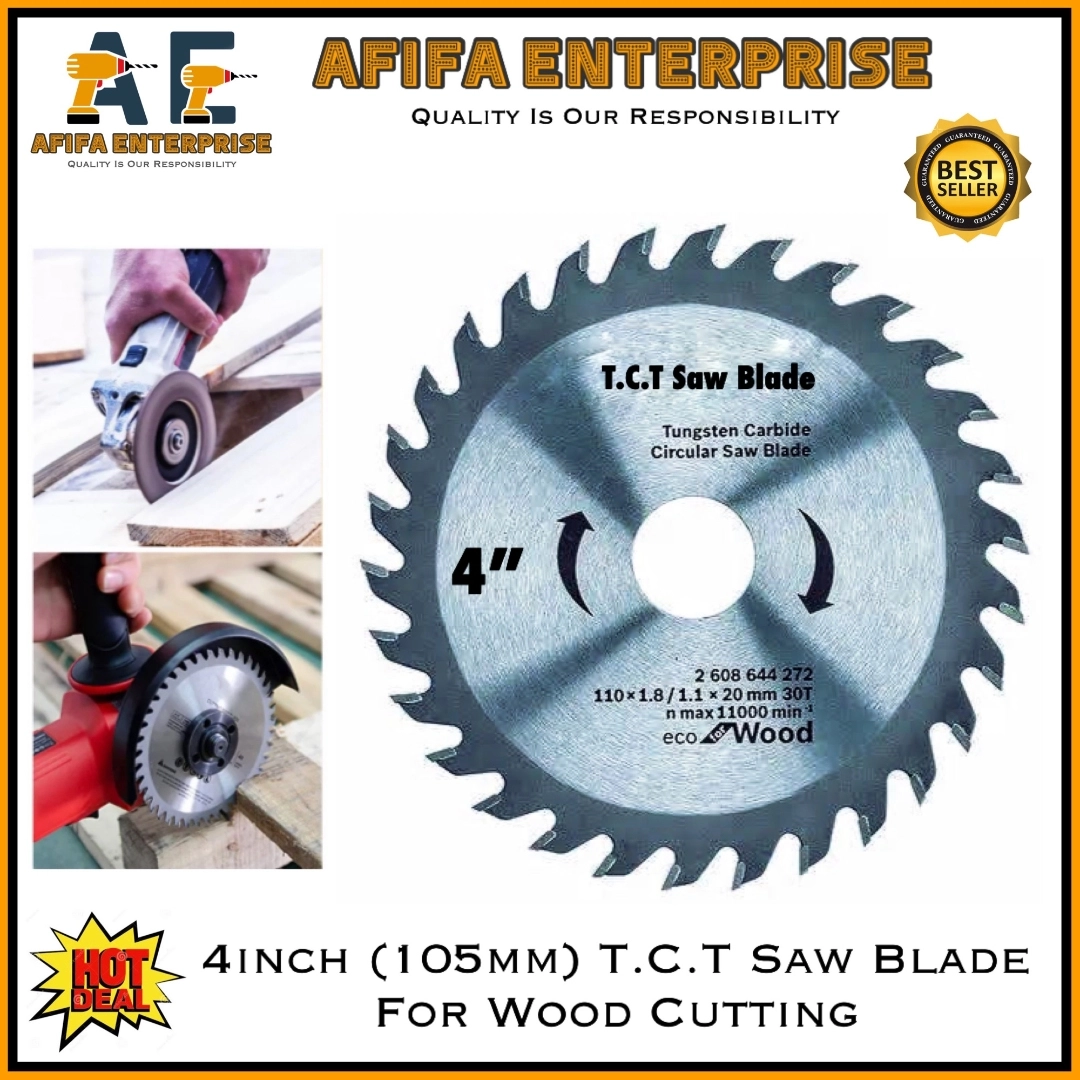 4 inch(105mm) Tungsten Carbide Tips Saw Blade For Wood Cutting