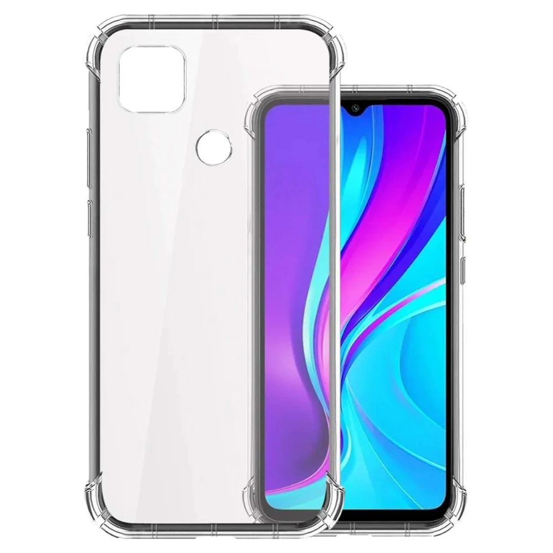 Redmi 9C Transparent Clear Slim Soft Cover Skin Gel TPU Case Cover With ...