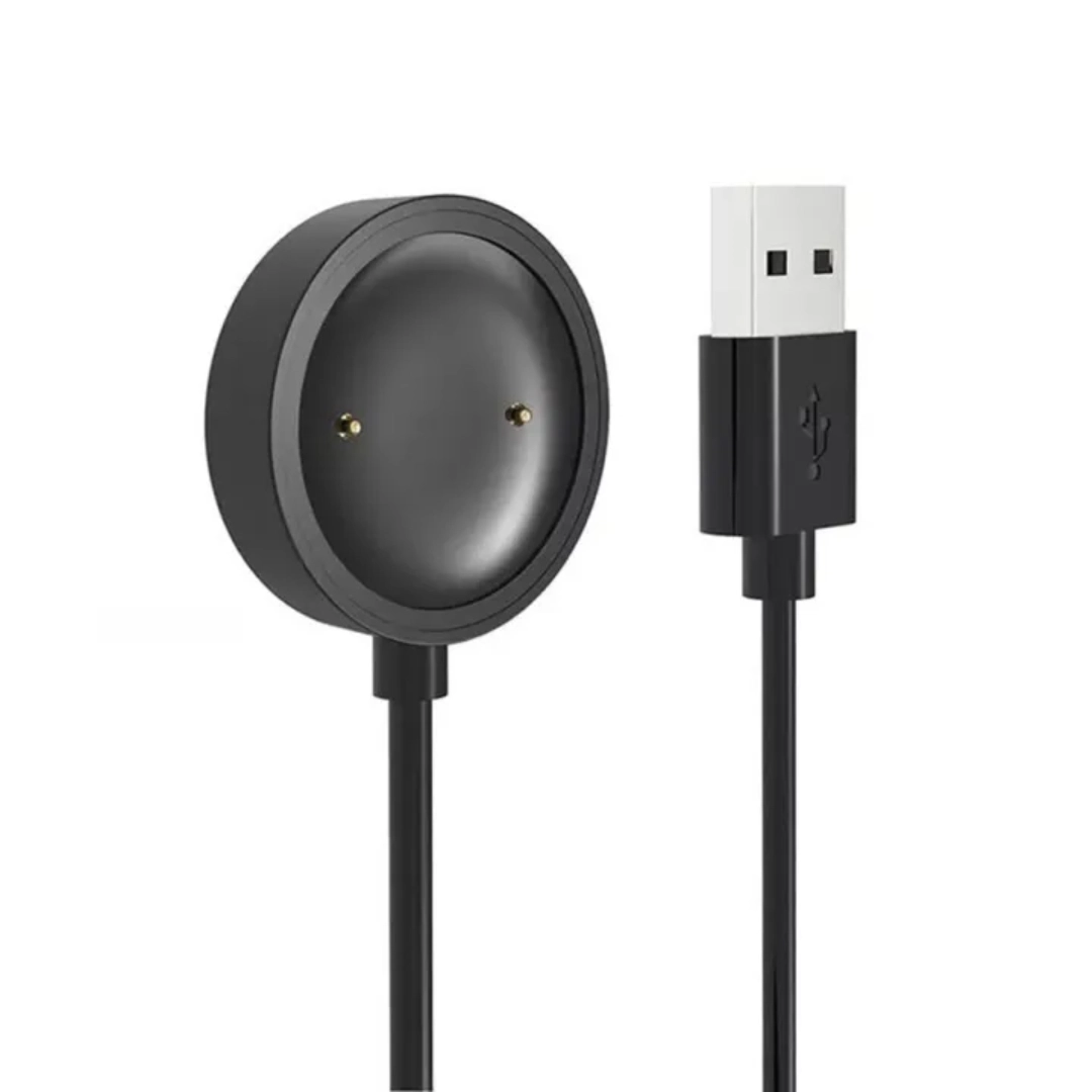 magnetic USB charging cable for Mibro smartwatches.