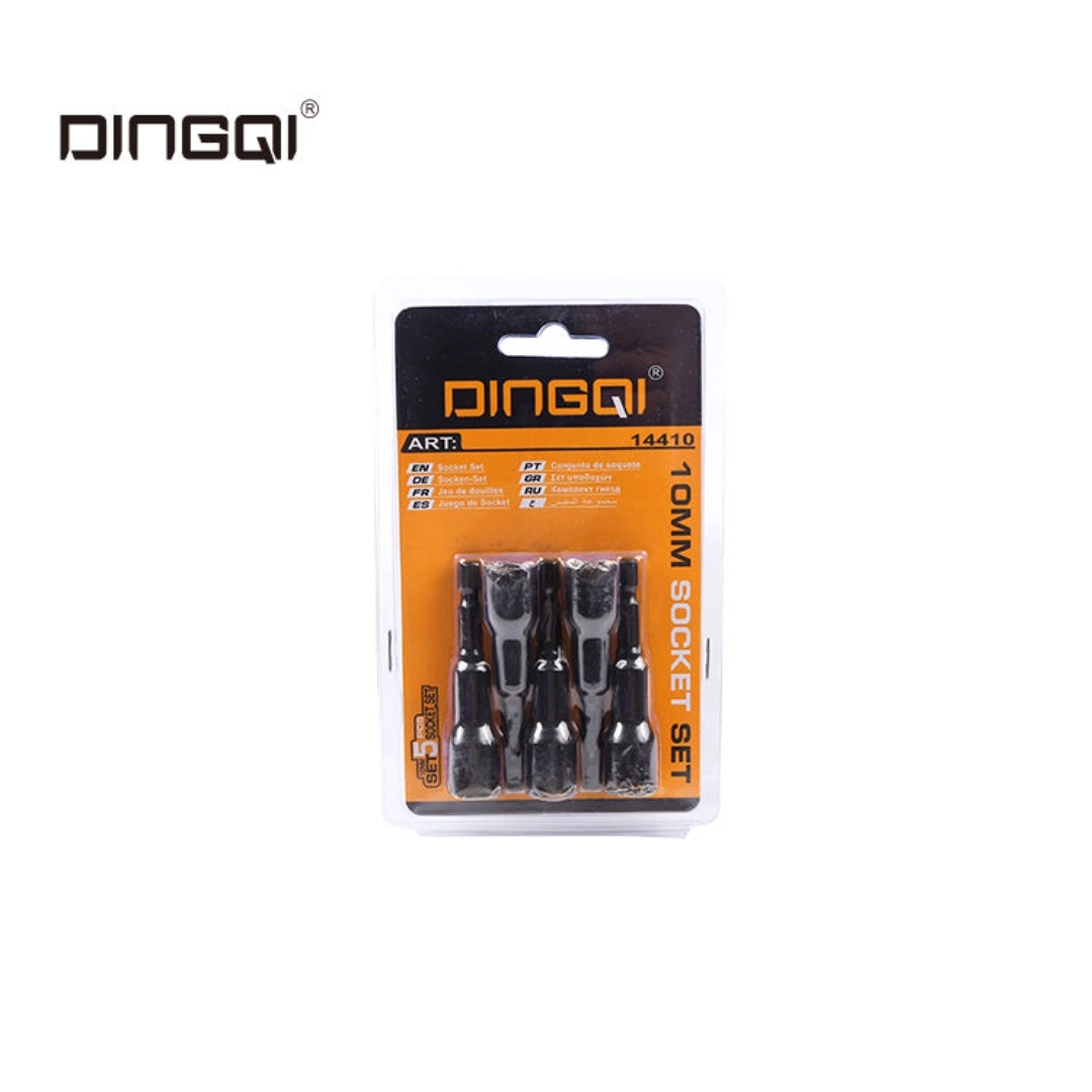 Welloo Magnetic Nut Setter & 5 Pcs Crv Socket Set | Hand Tool For Car ...