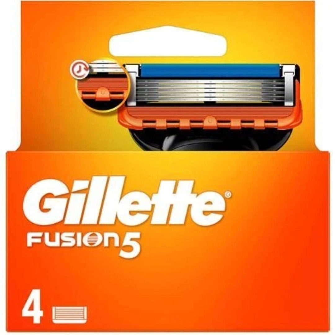 Gillette Fusion5 Razor Blades for Men - 1 Pack of 4