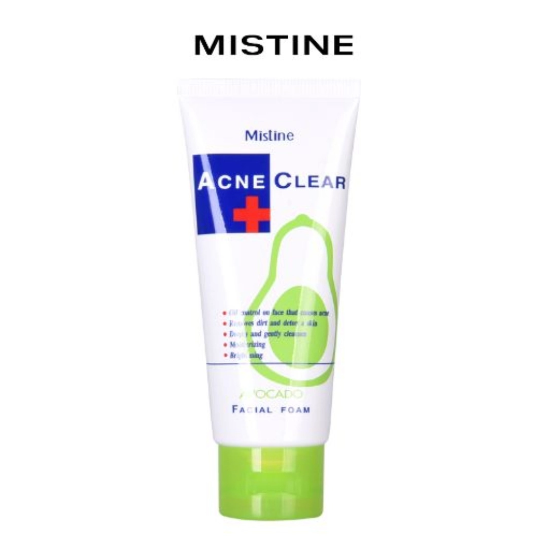 Mistine Acne Clear Avocado Facial Foam (Made in Thailand) 85g