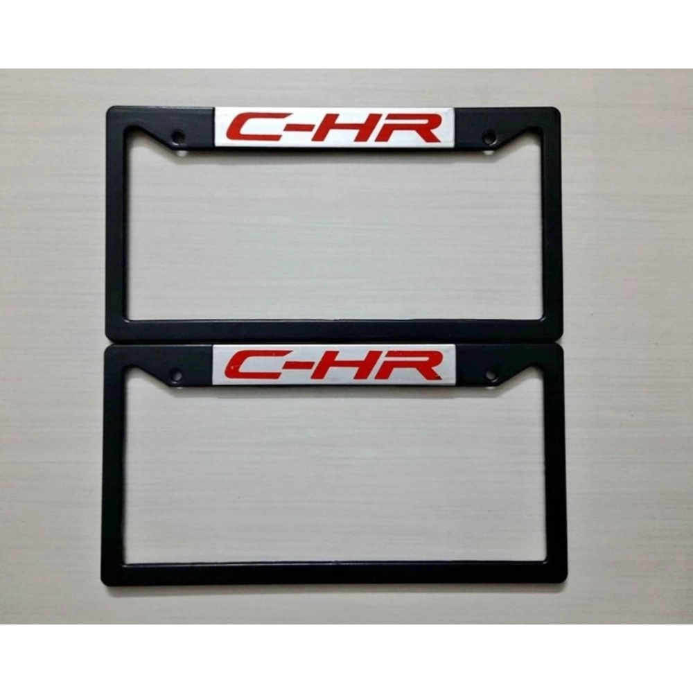 C-HR Number Plate Casing / Frame Car License Plate plastic Casing ...
