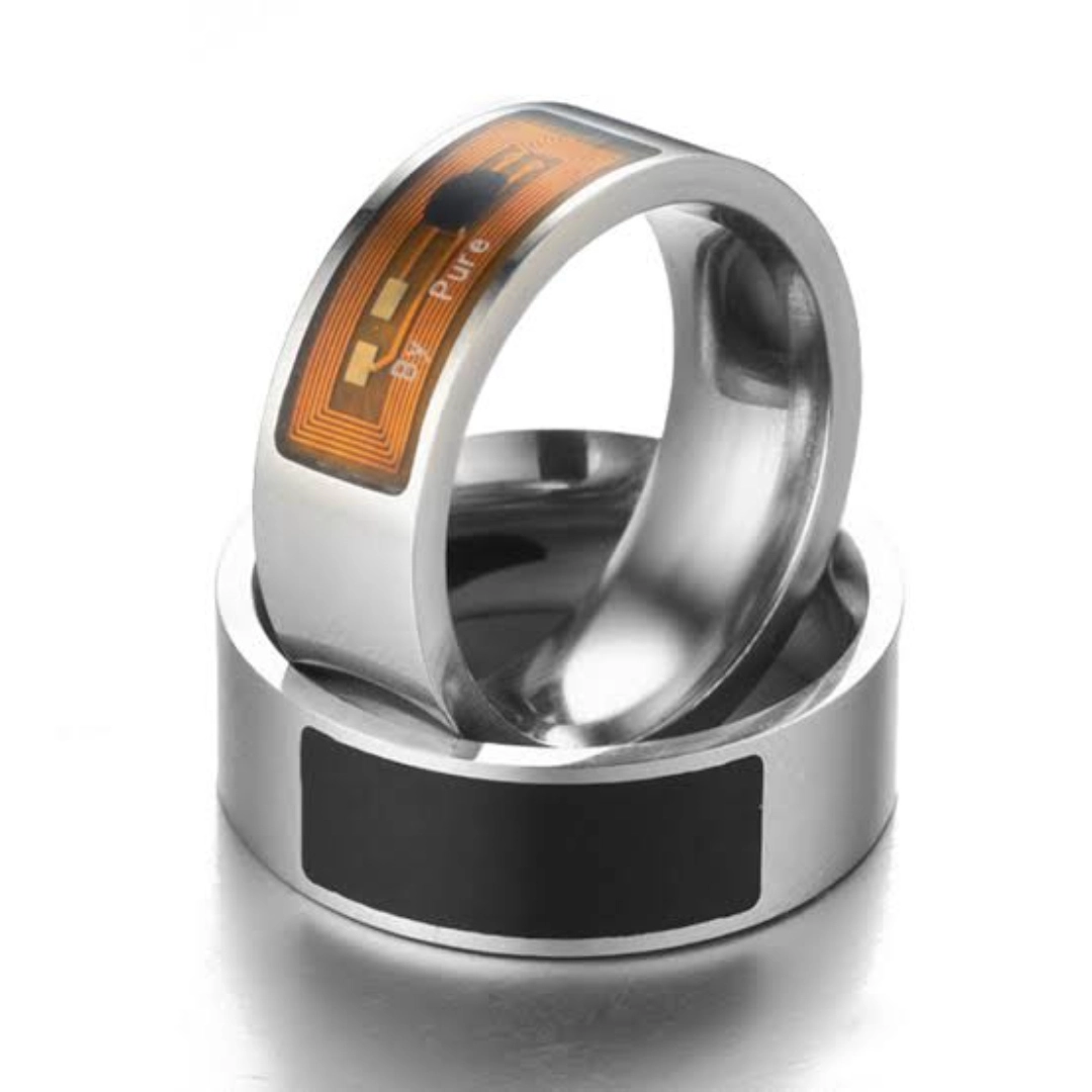 High Frequency NFC Ring , Stainless steel NFC Ring Long lasting ...