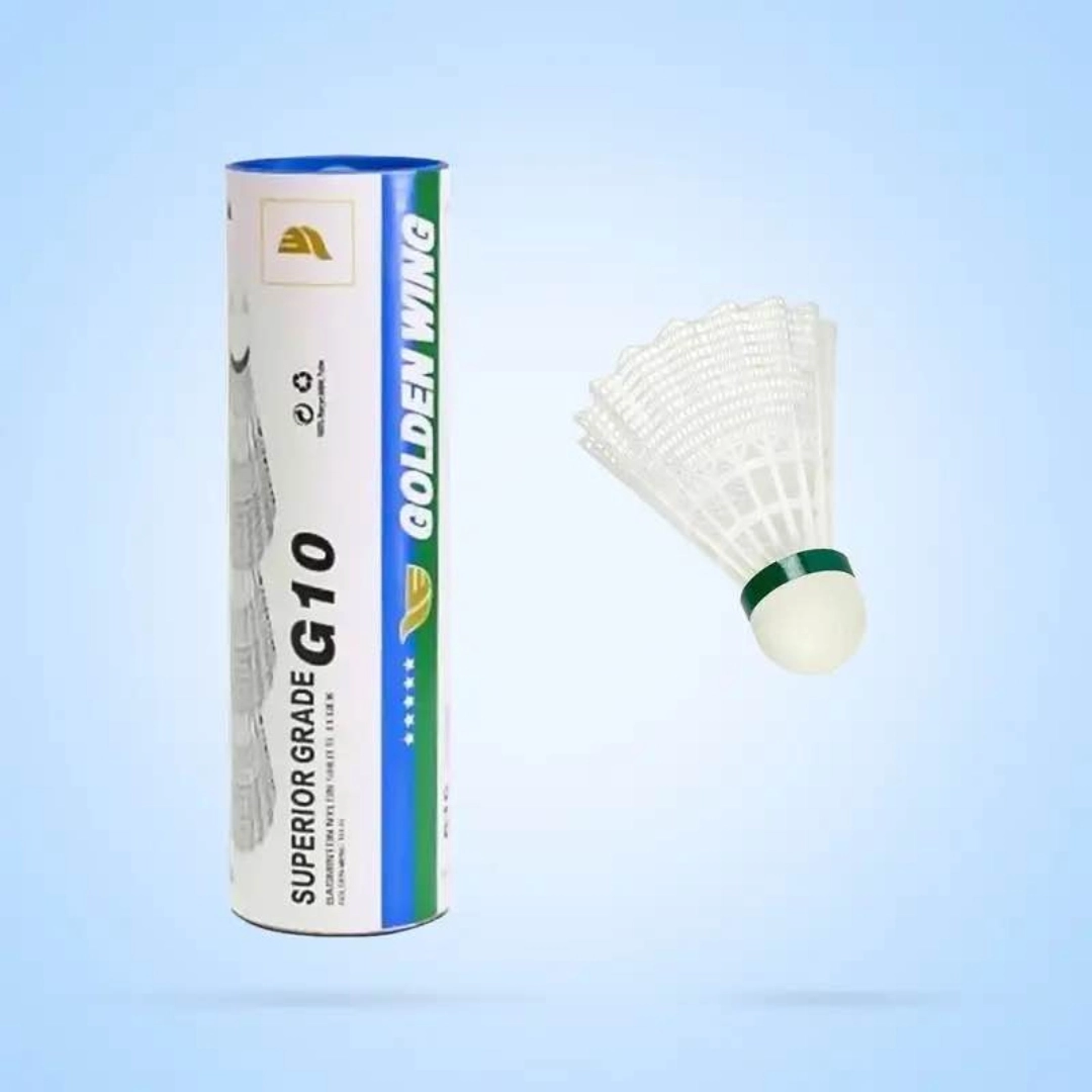 Golden Wing G10 Superior Grade Nylon Badminton Shuttlecock - Durable ...