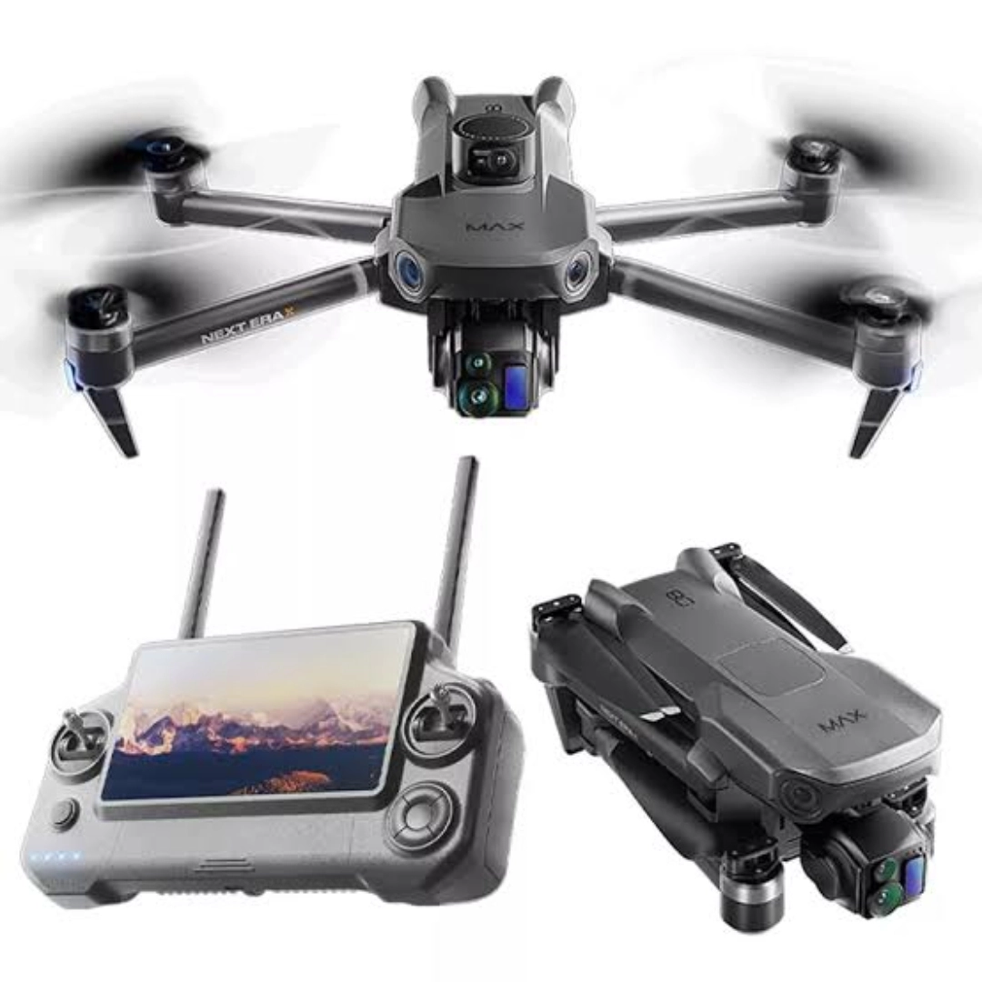 P7 Max Drone 4K Ultra HD 3-Axis Gimbal Camera with Obstacle Avoidance - Capture Stunning 4K ...