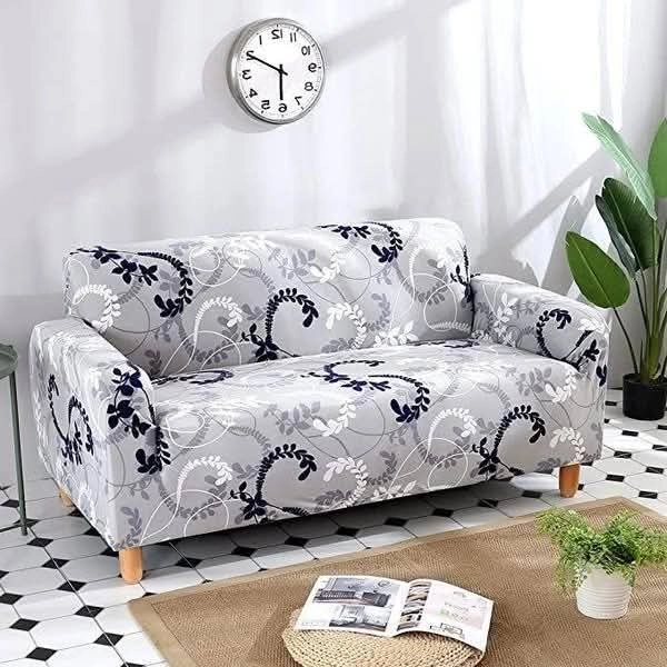 2+2+1 China magic print sofa cover