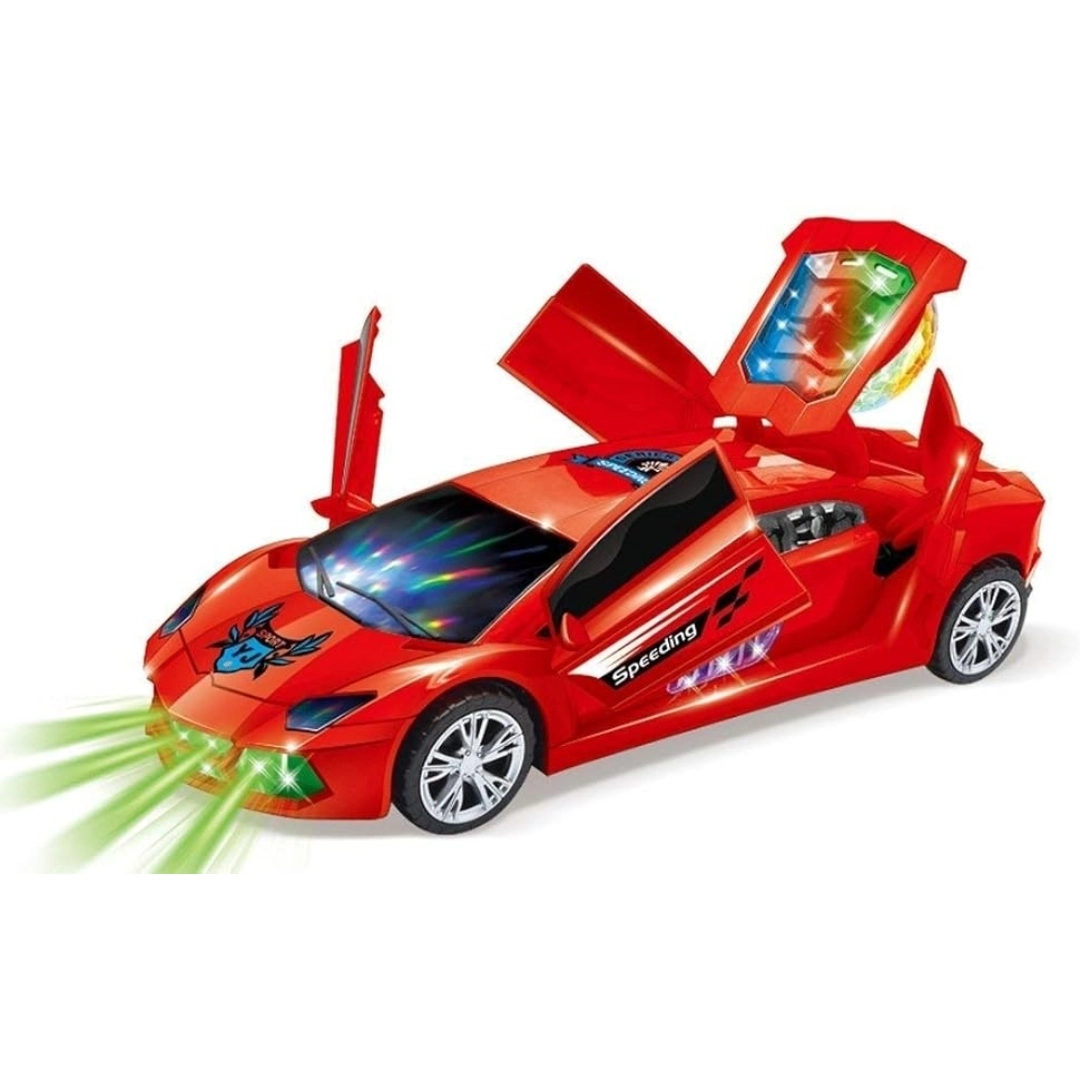 Supercar Dream Toy Car with Projection Lights, 3D Rotation, and ...