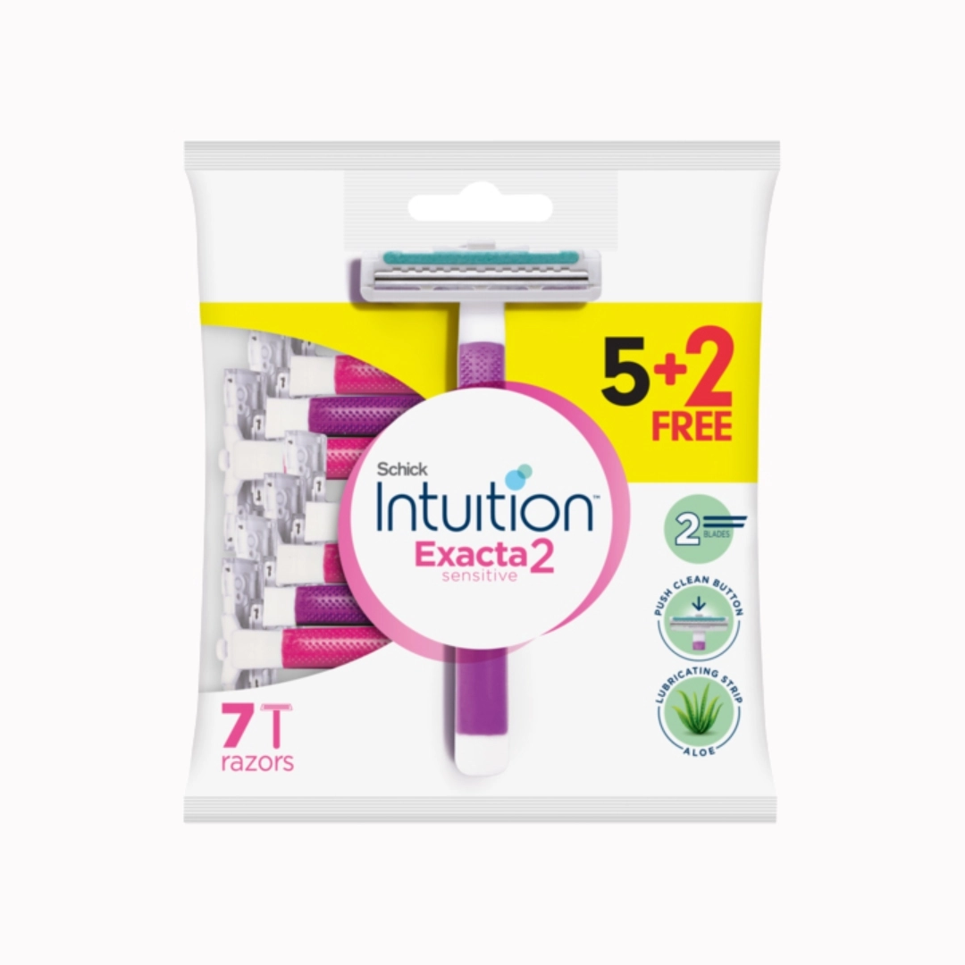 International Thailand product Schick Intuition Exacta 2 Sensitive ...